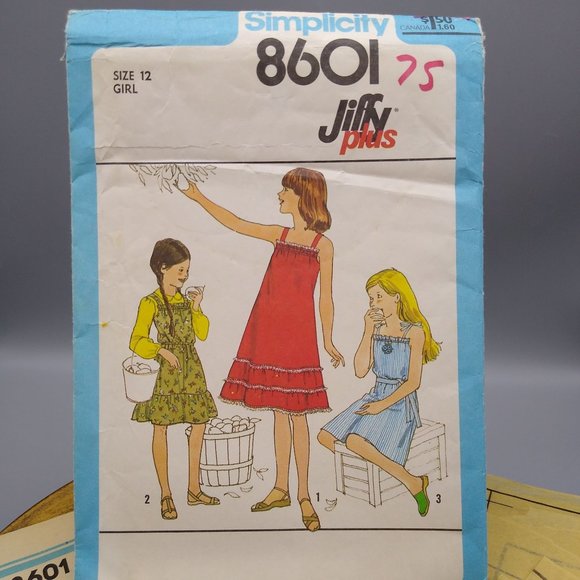 Simplicity | Office | Vintage Sewing Pattern Simplicity 86 Childrens ...